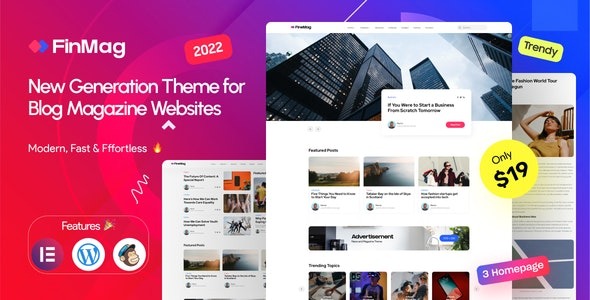 FinMag (v2.8) Modern Magazine WordPress Theme Free Download – JOJO THEMES